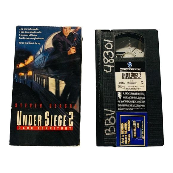 Warner Home Video | Media | Media Sale Under Siege 2 Vhs 997 Vcr Movie ...